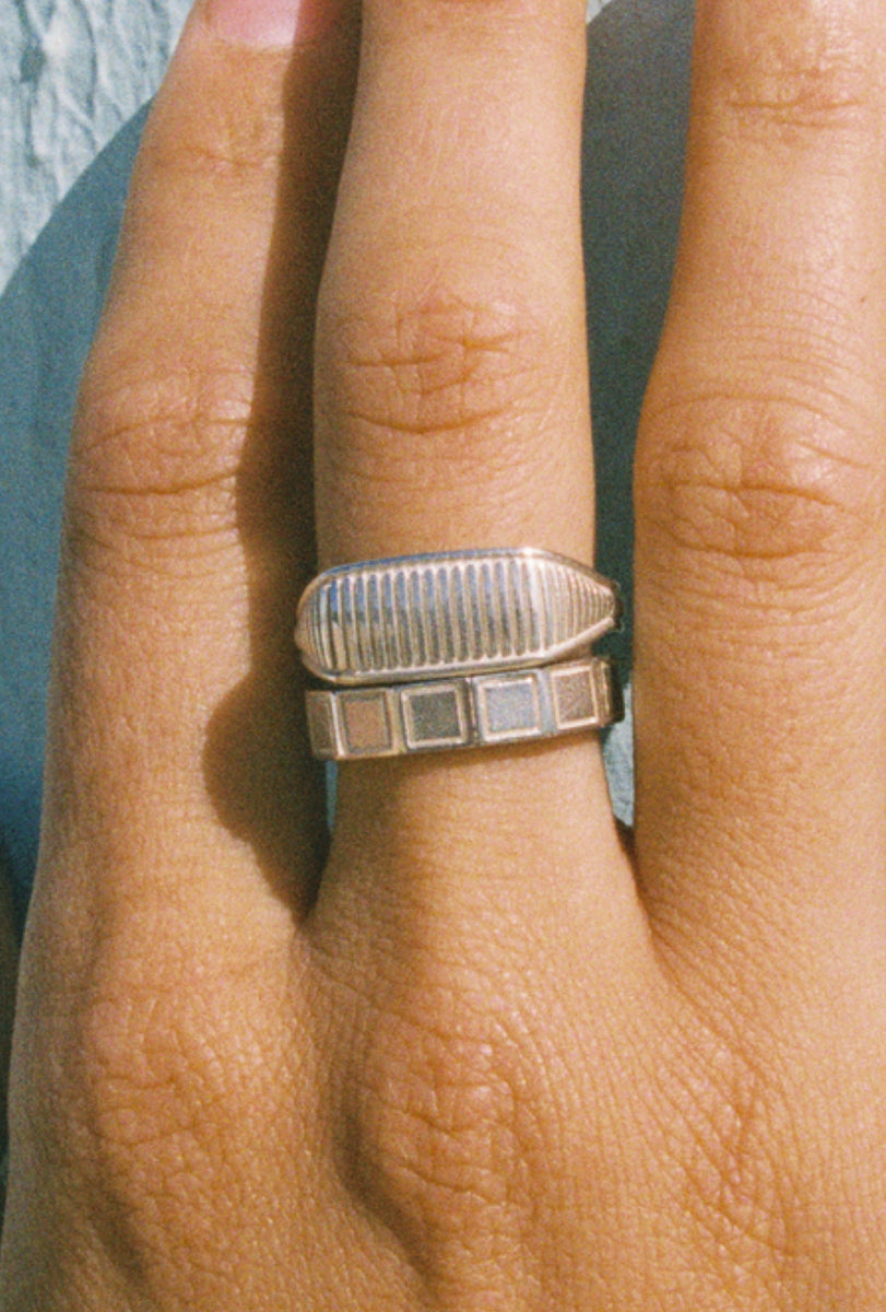 Plaza Ring ≈ Sterling Silver – Bella Clark Jewellery