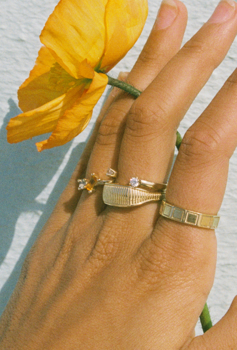 Plaza Ring ~ 9ct Yellow Gold – Bella Clark Jewellery