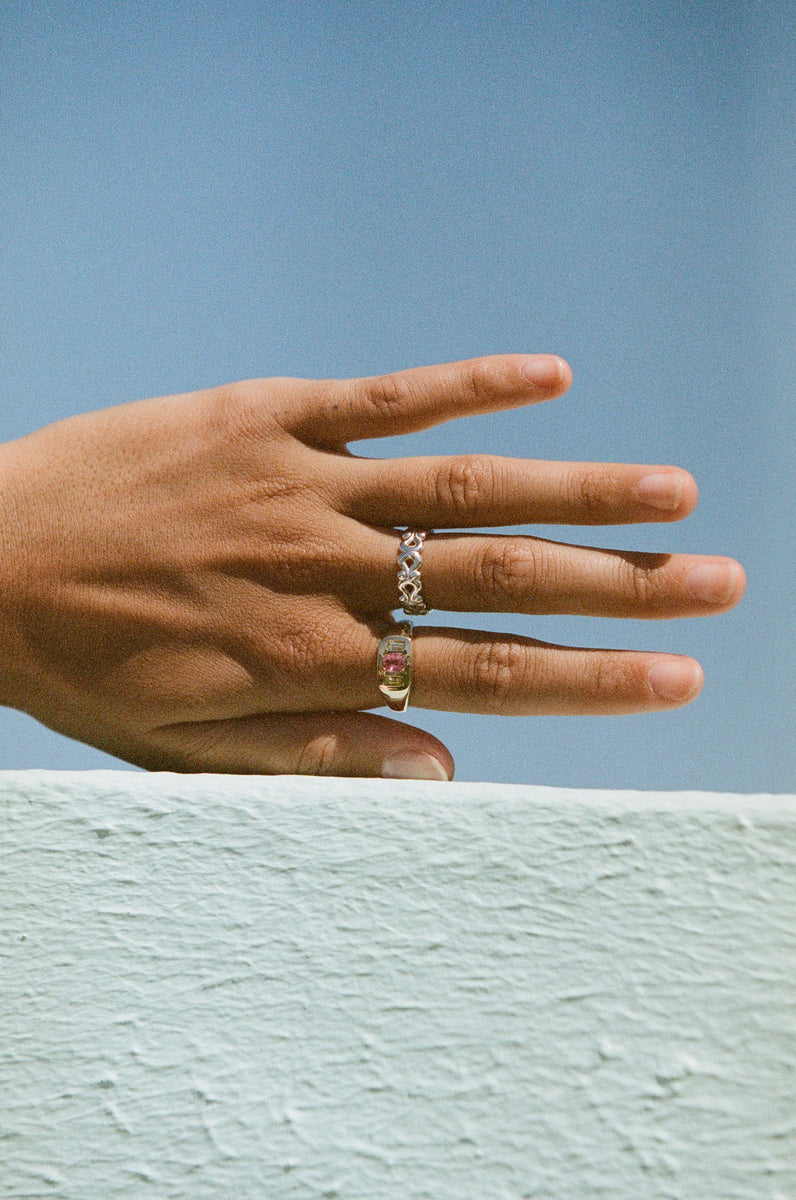 Cupid's Harp Ring ~ Sterling Silver – Bella Clark Jewellery